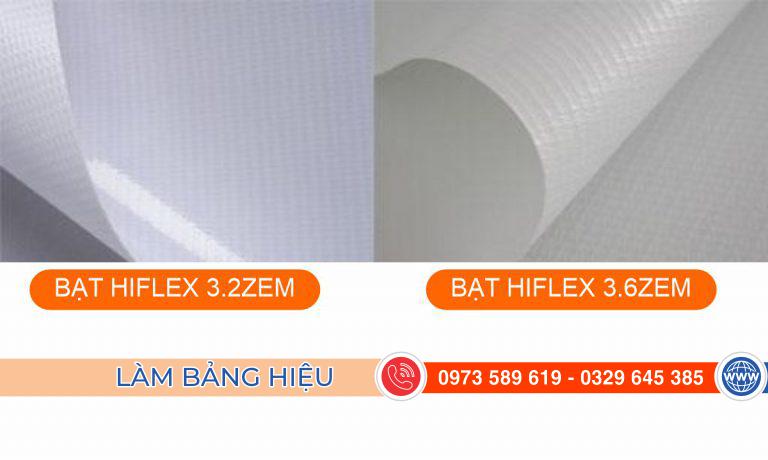 Báo giá thiết kế - In bạt Hiflex, bạt 2 Da, bạt Không Gân giá rẻ